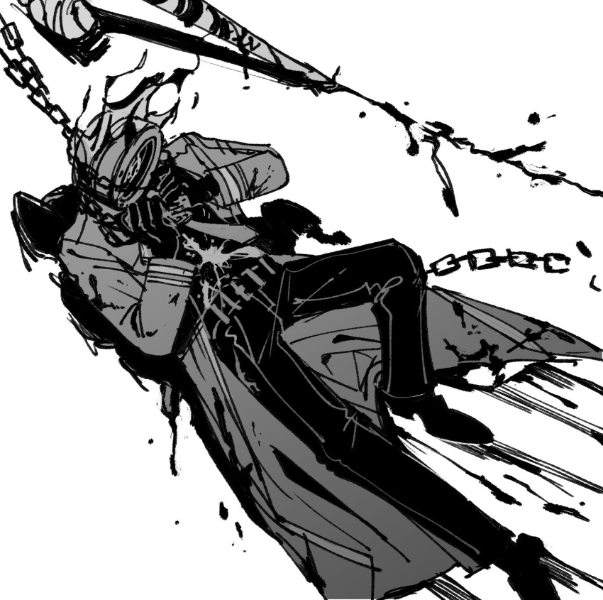 The Big ImageBoard (TBIB) - 1other belt blood chain clock coat dante ...