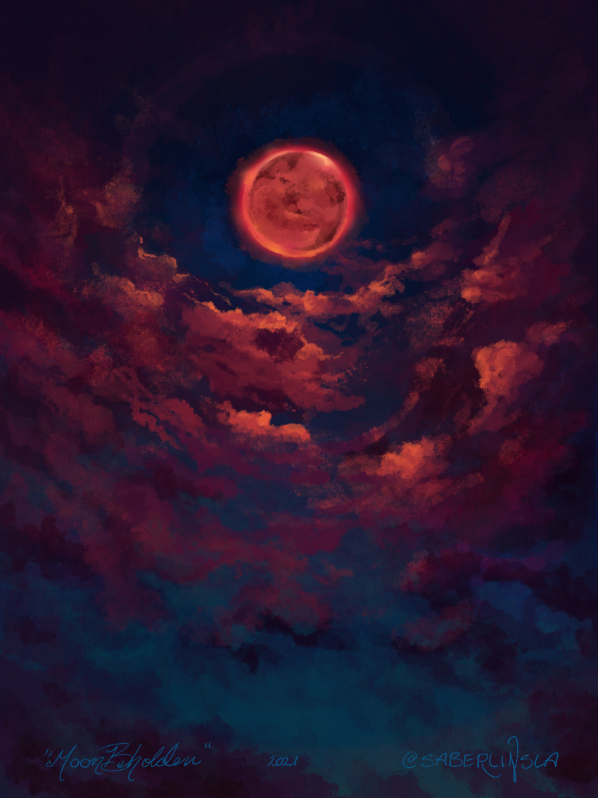 The Big ImageBoard (TBIB) - absurd res blood moon concept art hi res illustration moon night not ...
