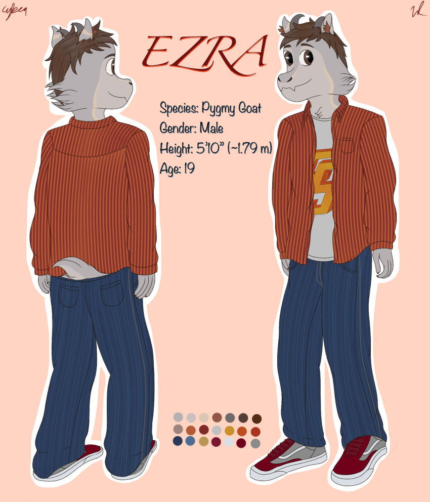 The Big Imageboard Tbib Anthro Brown Eyes Brown Hair Caprine Cheeck