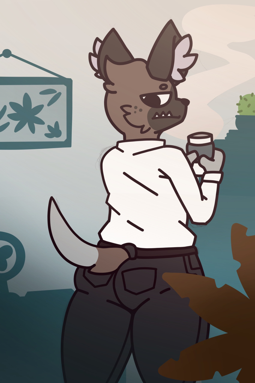 The Big Imageboard Tbib Aggressive Retsuko Beverage Butt Cactus
