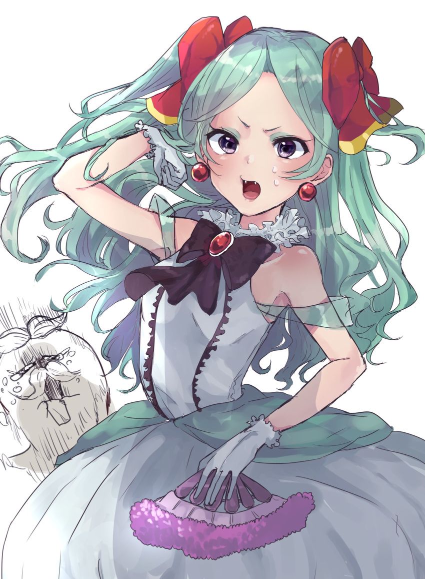 The Big ImageBoard (TBIB) - 1girl aqua hair bad id bad twitter id bare ...
