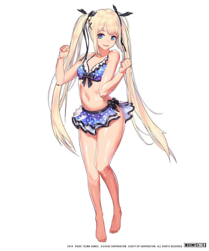 The Big ImageBoard (TBIB) - 1girl bare arms bare shoulders barefoot bikini bikini skirt blonde ...