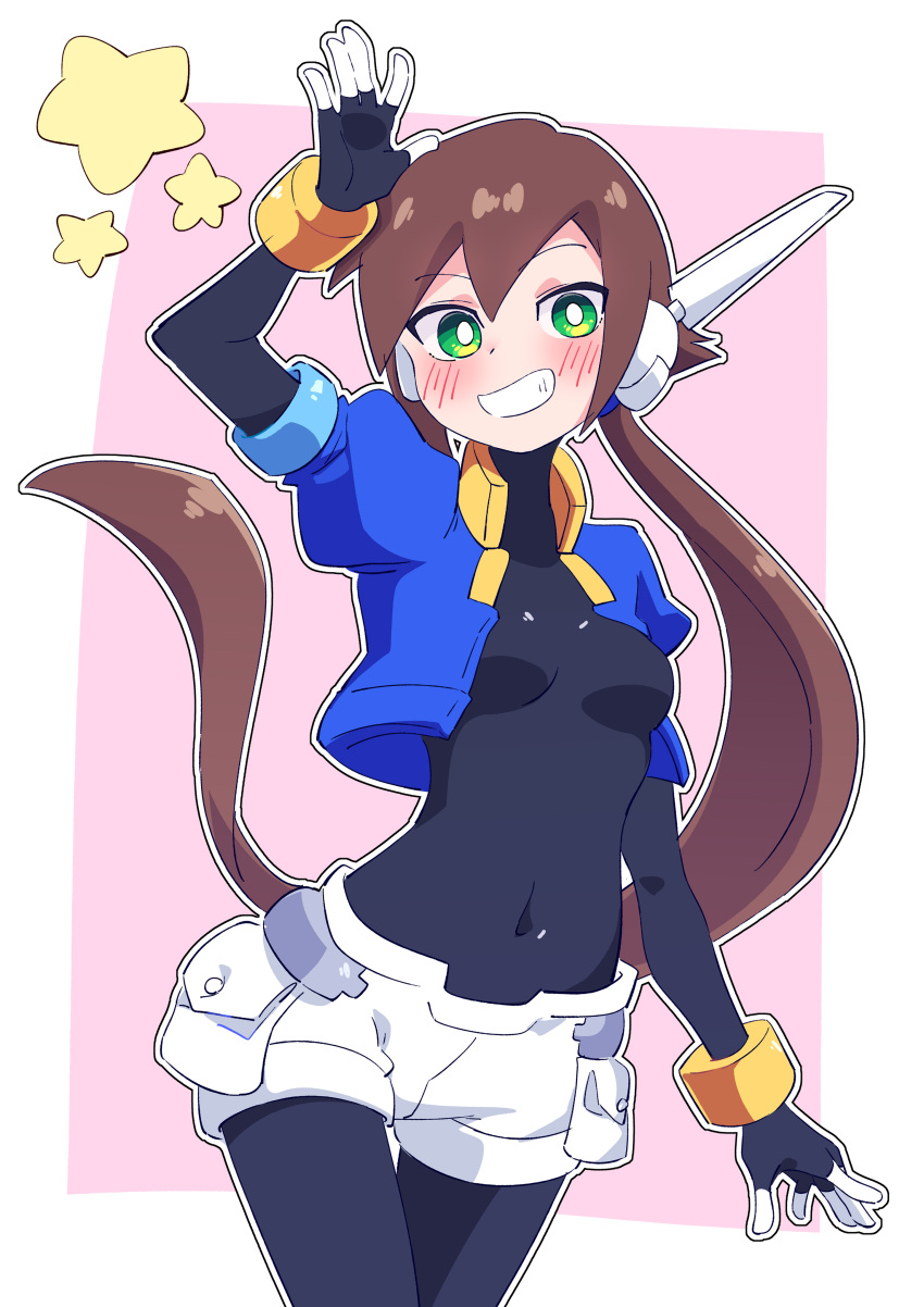The Big Imageboard Tbib 1girl Absurdres Aile Mega Man Zx Black