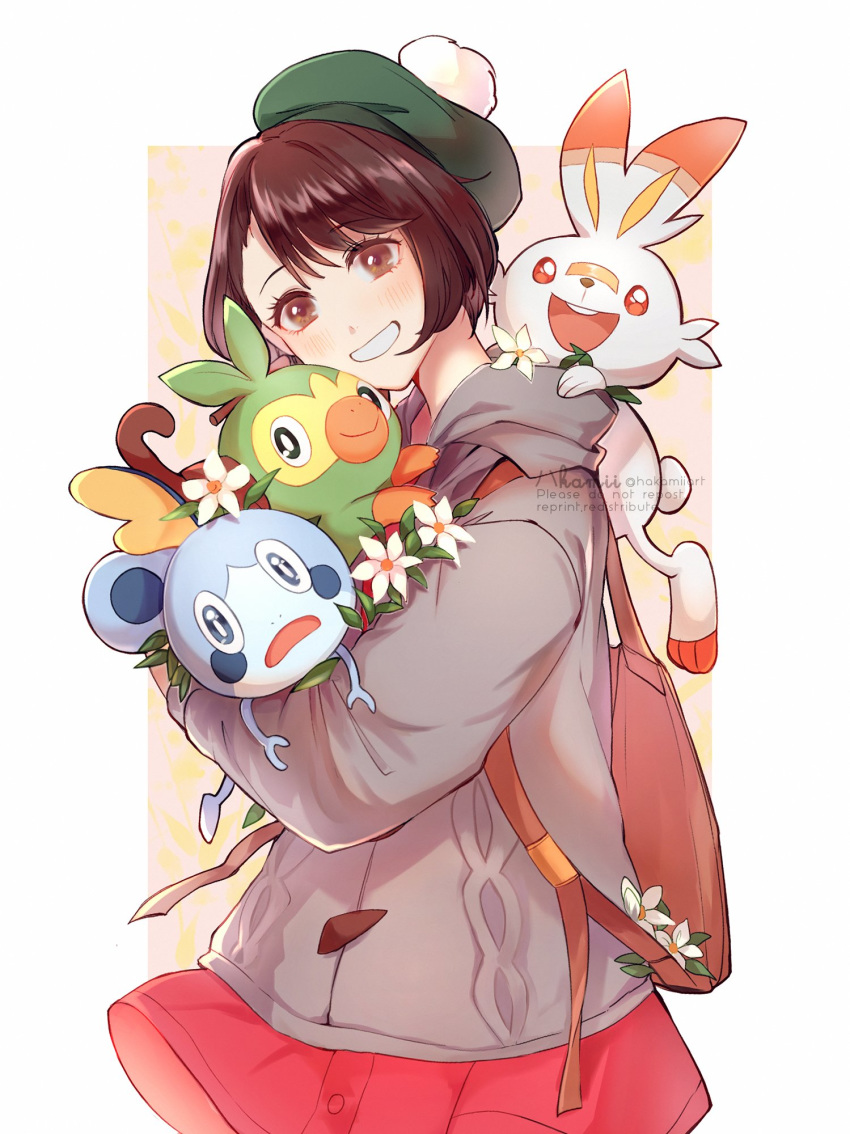 The Big ImageBoard (TBIB) - 1girl backpack bag bangs brown eyes brown ...