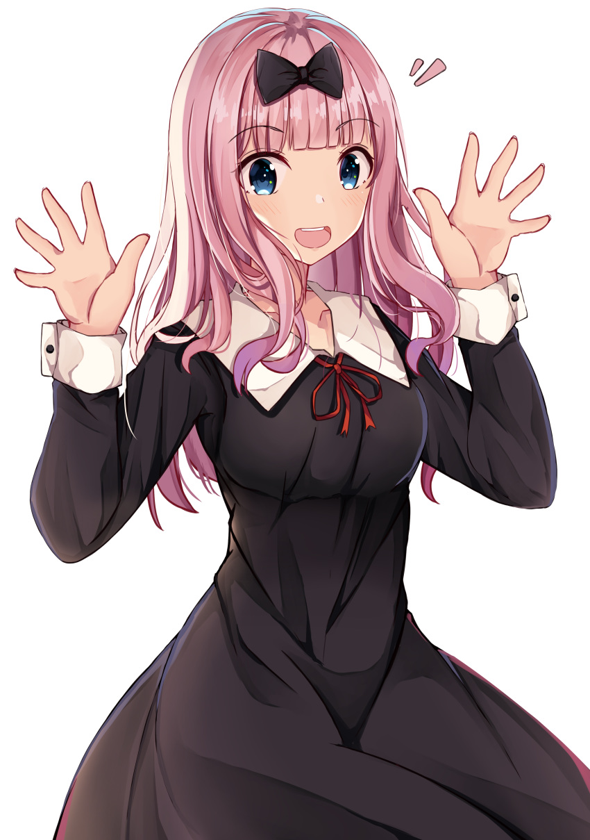 The Big Imageboard Tbib 1girl D Absurdres Black Bow Black Dress