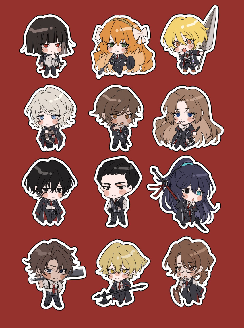 The Big ImageBoard (TBIB) - 6+boys 6+girls black eyes black hair black ...