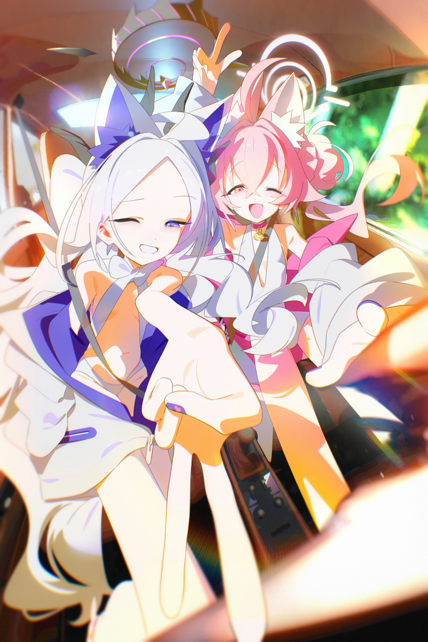 The Big ImageBoard (TBIB) - 2girls absurdres ahoge alternate costume ...