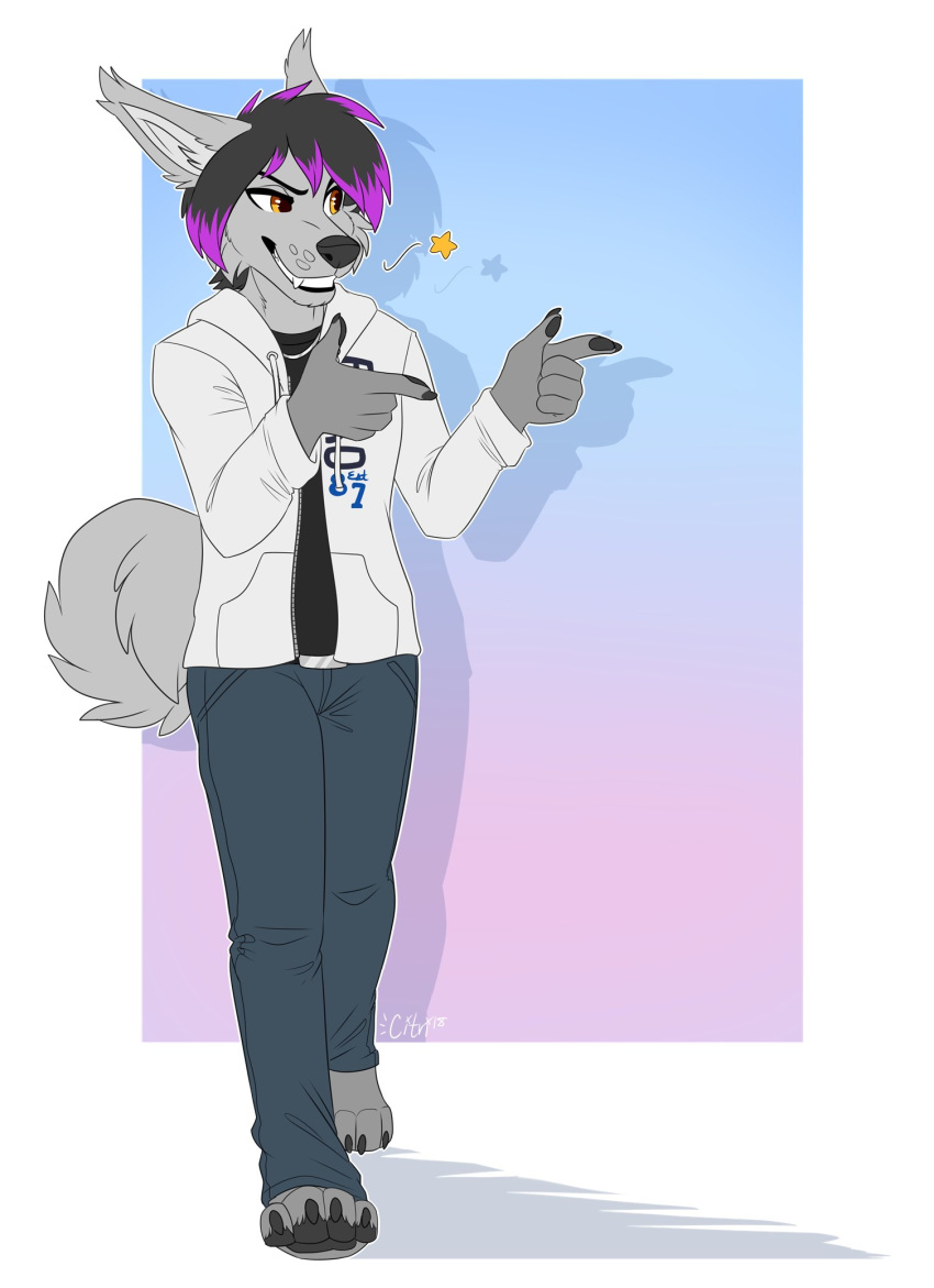 The Big ImageBoard (TBIB) - 2018 5 fingers anthro black lips black nose canid canine canis ...