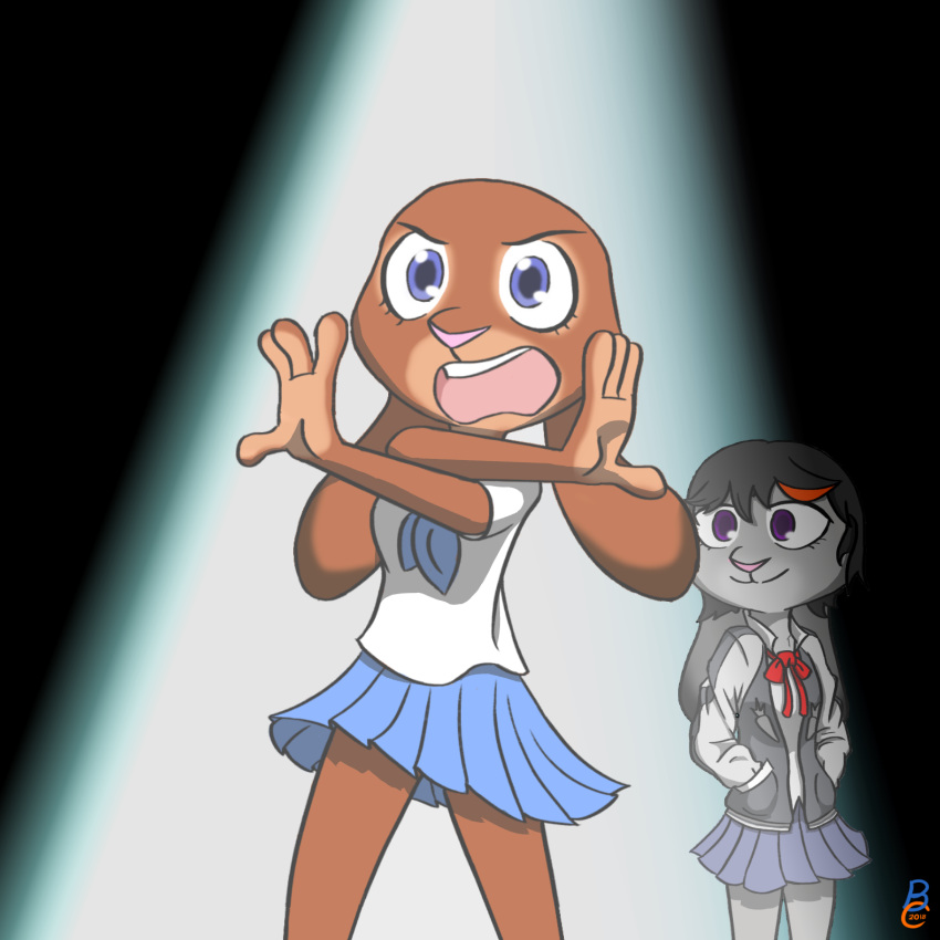 The Big Imageboard Tbib 1 1 2018 Anthro Blue Eyes Bottomwear Brown