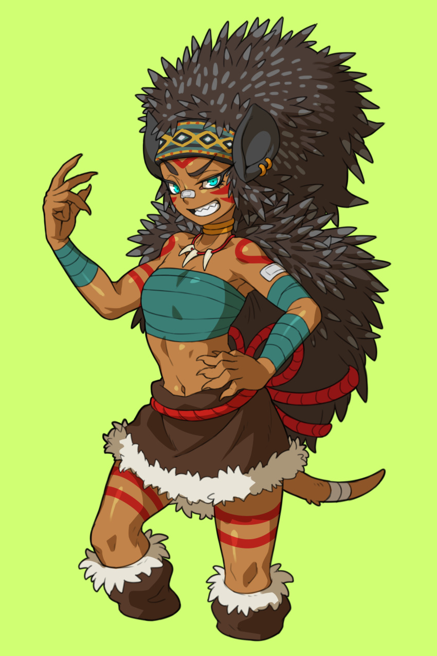 The Big ImageBoard (TBIB) - 1girl absurdres animal ears bandaged arm bandaged leg bandages ...