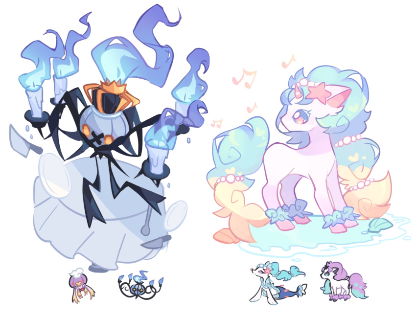 The Big ImageBoard (TBIB) - blue fire chandelure charamells creature ...
