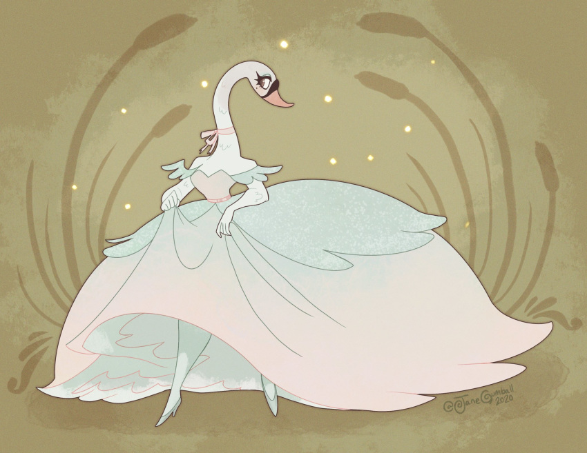 The Big Imageboard Tbib 2020 Anatid Anseriform Anserinae Anthro Avian Ball Gown Bird Breasts