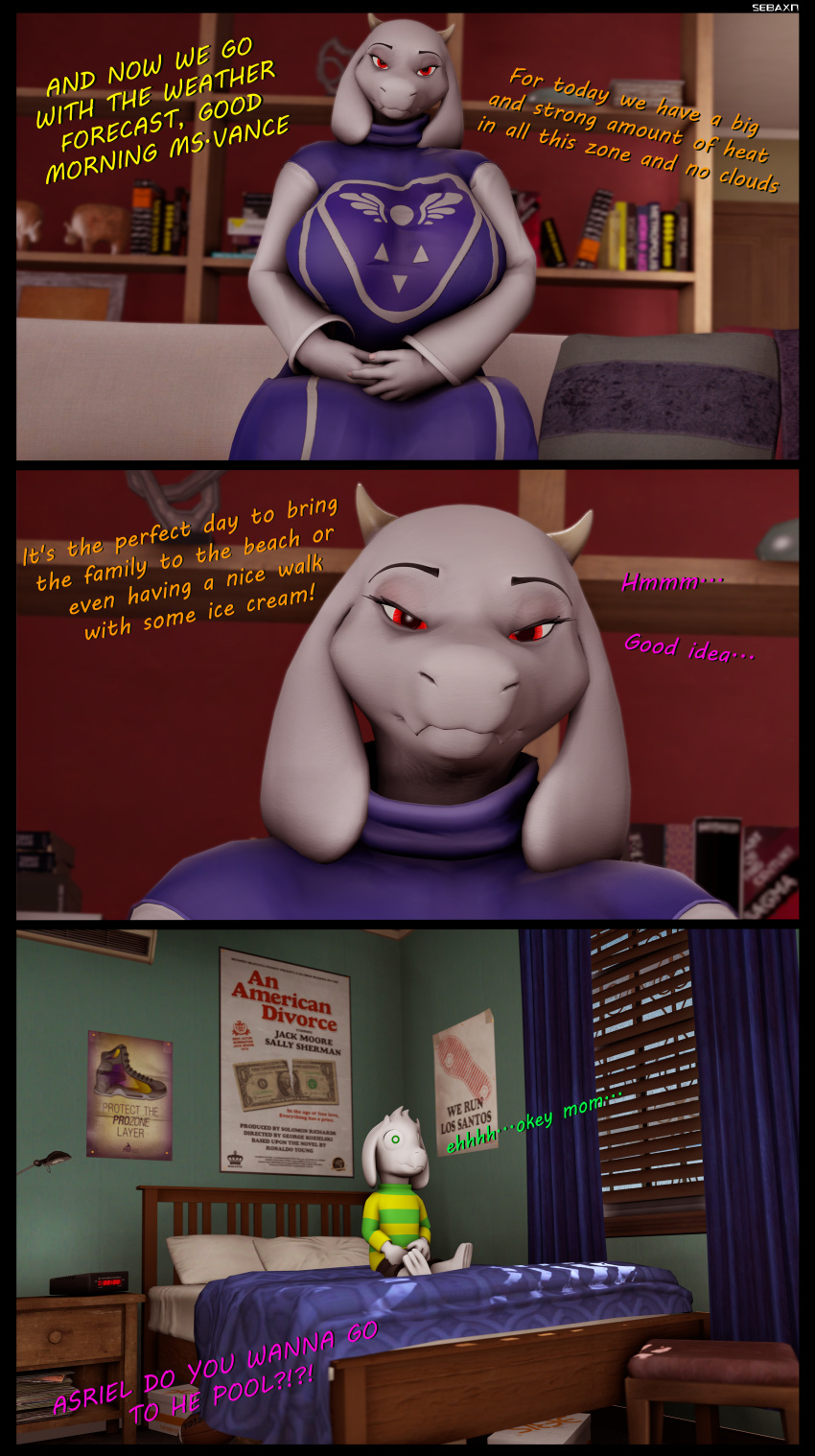 The Big ImageBoard (TBIB) - 2020 3d (artwork) absurd res age difference anthro asriel dreemurr ...