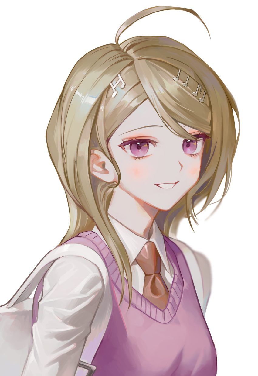 The Big Imageboard Tbib 1girl Absurdres Ahoge Akamatsu Kaede