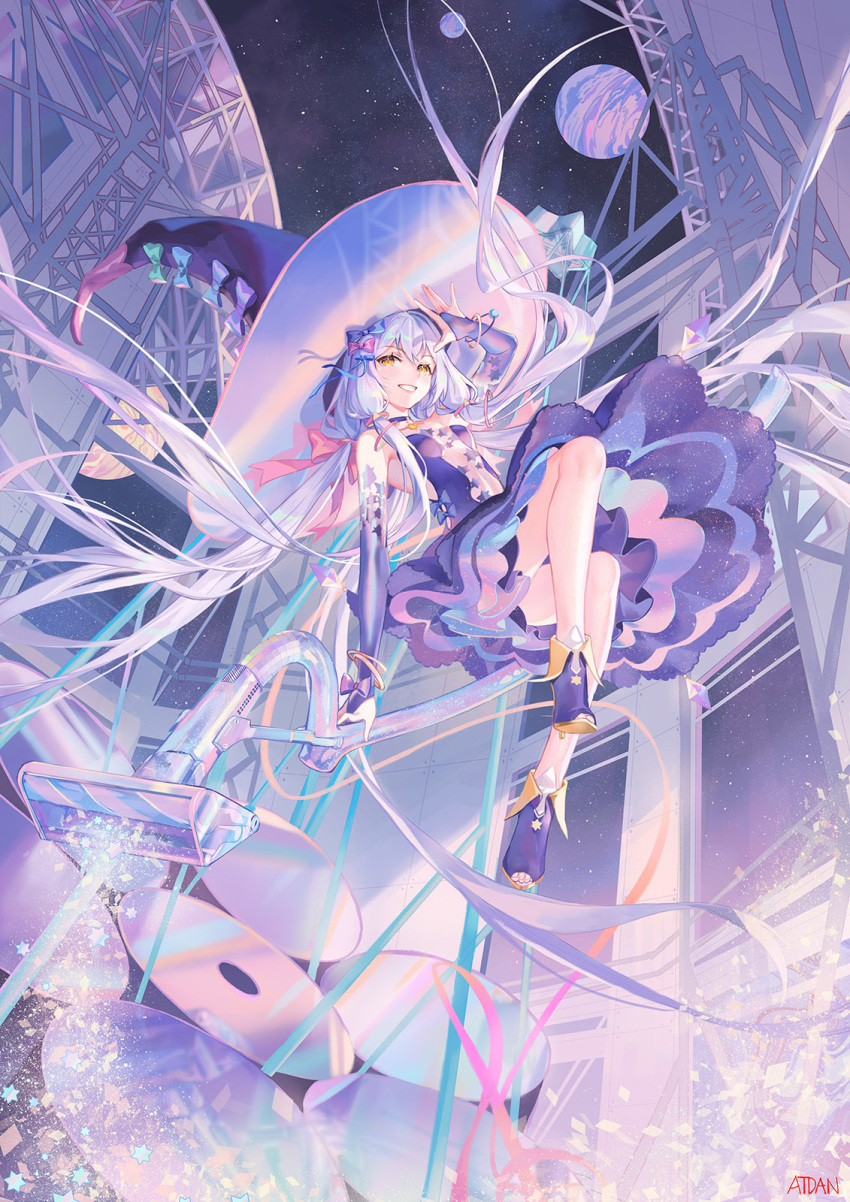 The Big Imageboard Tbib 1girl D Arm Up Artist Name Atdan Bangs