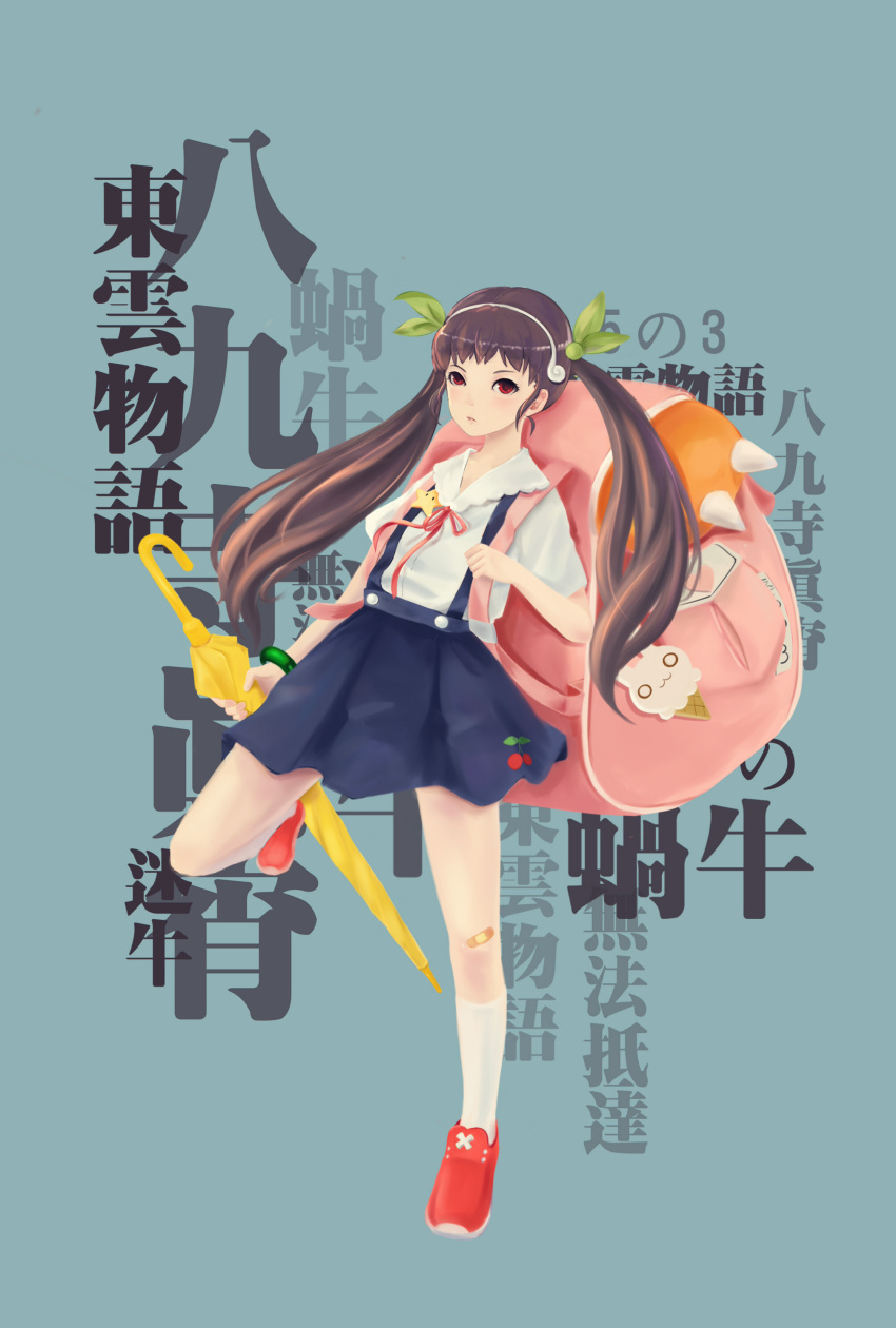 The Big ImageBoard (TBIB) - 1girl absurdres backpack bag bakemonogatari ...