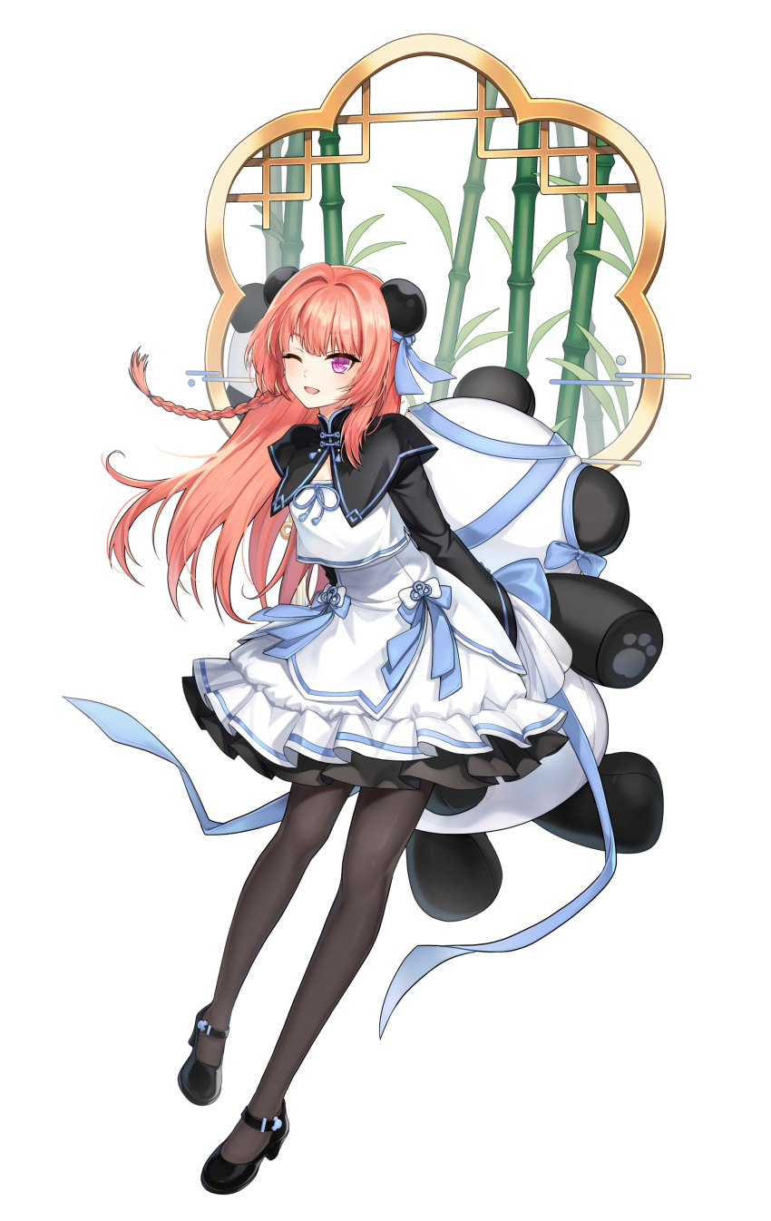 The Big ImageBoard (TBIB) - 1girl ;d absurdres arms behind back bamboo ...