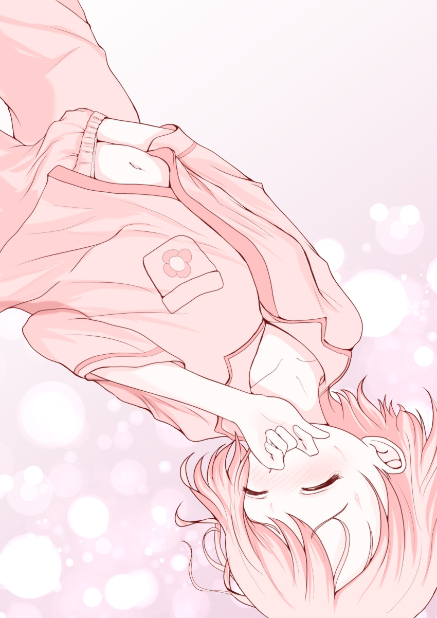 The Big Imageboard Tbib 1girl Absurdres Blush Closed Eyes Clothed