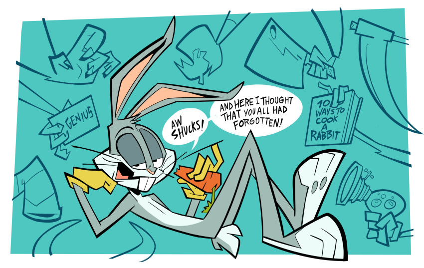 The Big Imageboard Tbib Anthro Buckteeth Bugs Bunny Carrot Cleaver