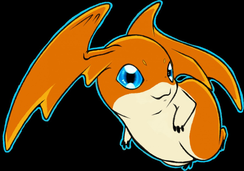 The Big ImageBoard (TBIB) - 2020 ambiguous gender bandai namco bat wings black background blue ...