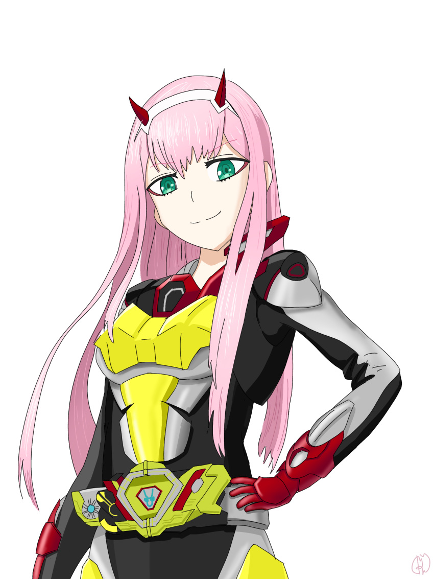 The Big ImageBoard (TBIB) - 1girl absurdres cosplay darling in the franxx green eyes highres ...