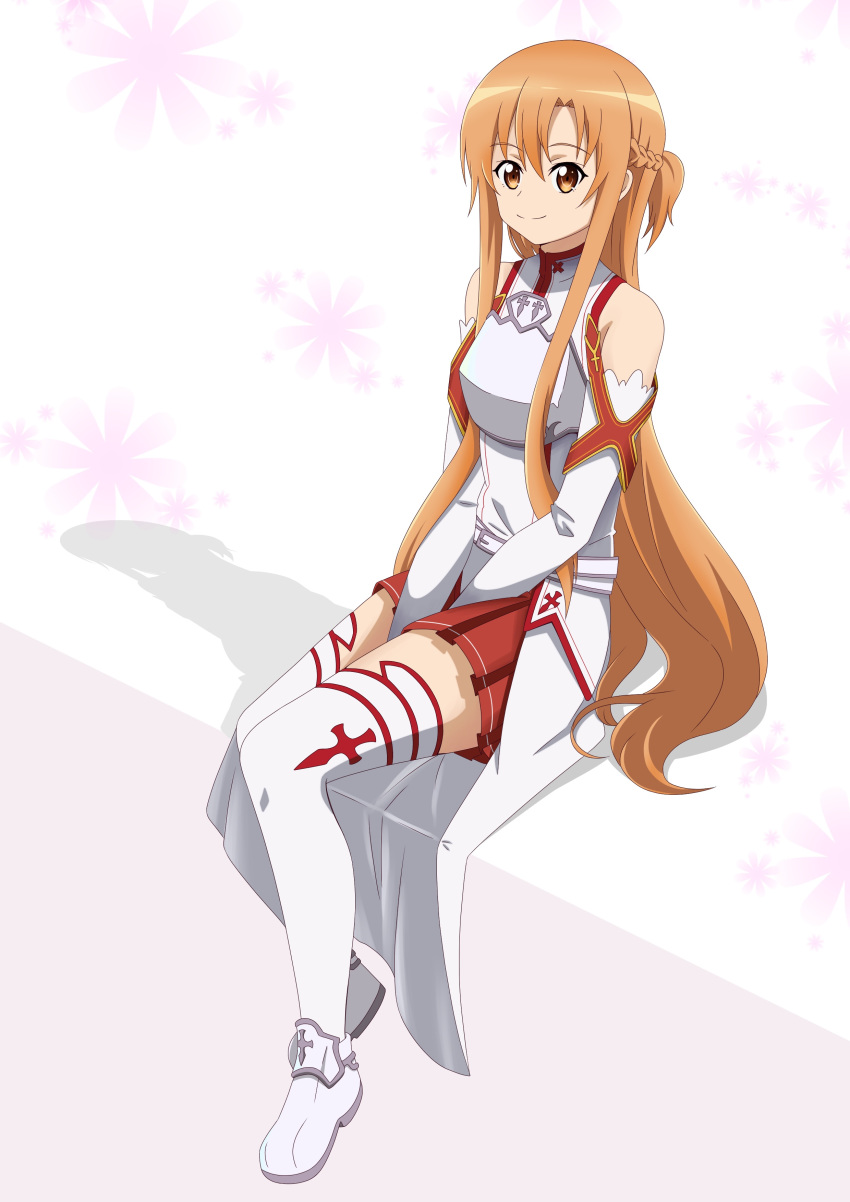 The Big Imageboard Tbib 1girl Absurdres Asuna Sao Between Legs