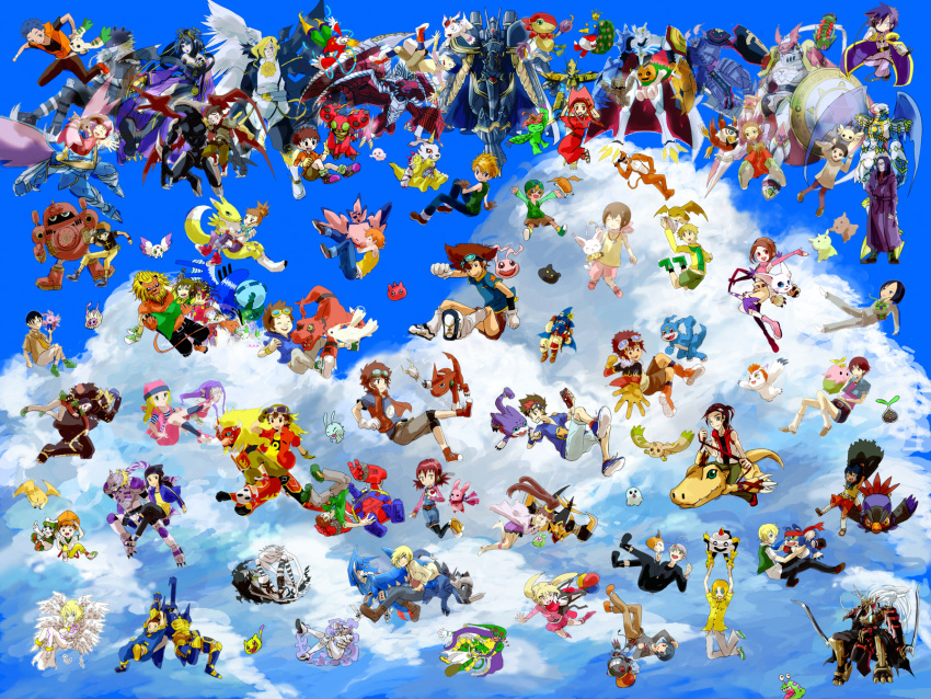 The Big ImageBoard (TBIB) - 6+boys 6+girls agnimon agumon (digimon ...