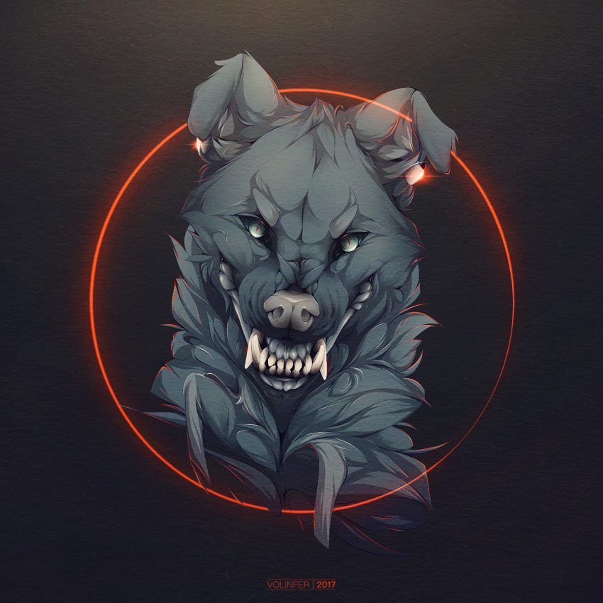 The Big ImageBoard (TBIB) - 1:1 2017 ambiguous gender black body black fur canid canine digital ...