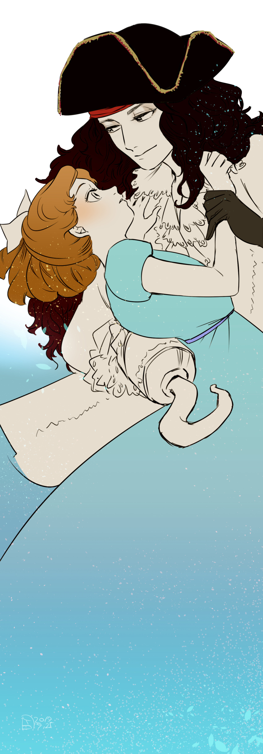 The Big ImageBoard (TBIB) - 2girls absurdres brown hair gloves hat ...