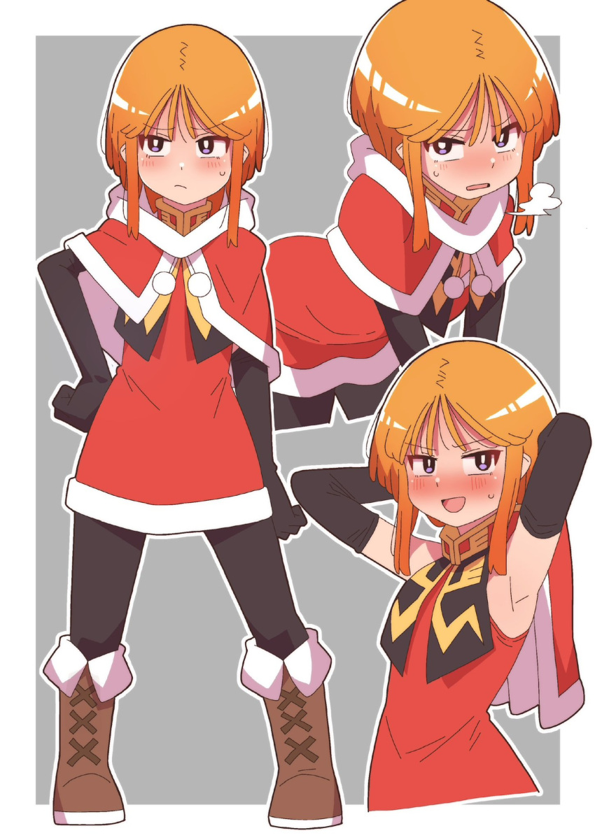 The Big ImageBoard (TBIB) - 1girl alternate costume armpits arms behind ...