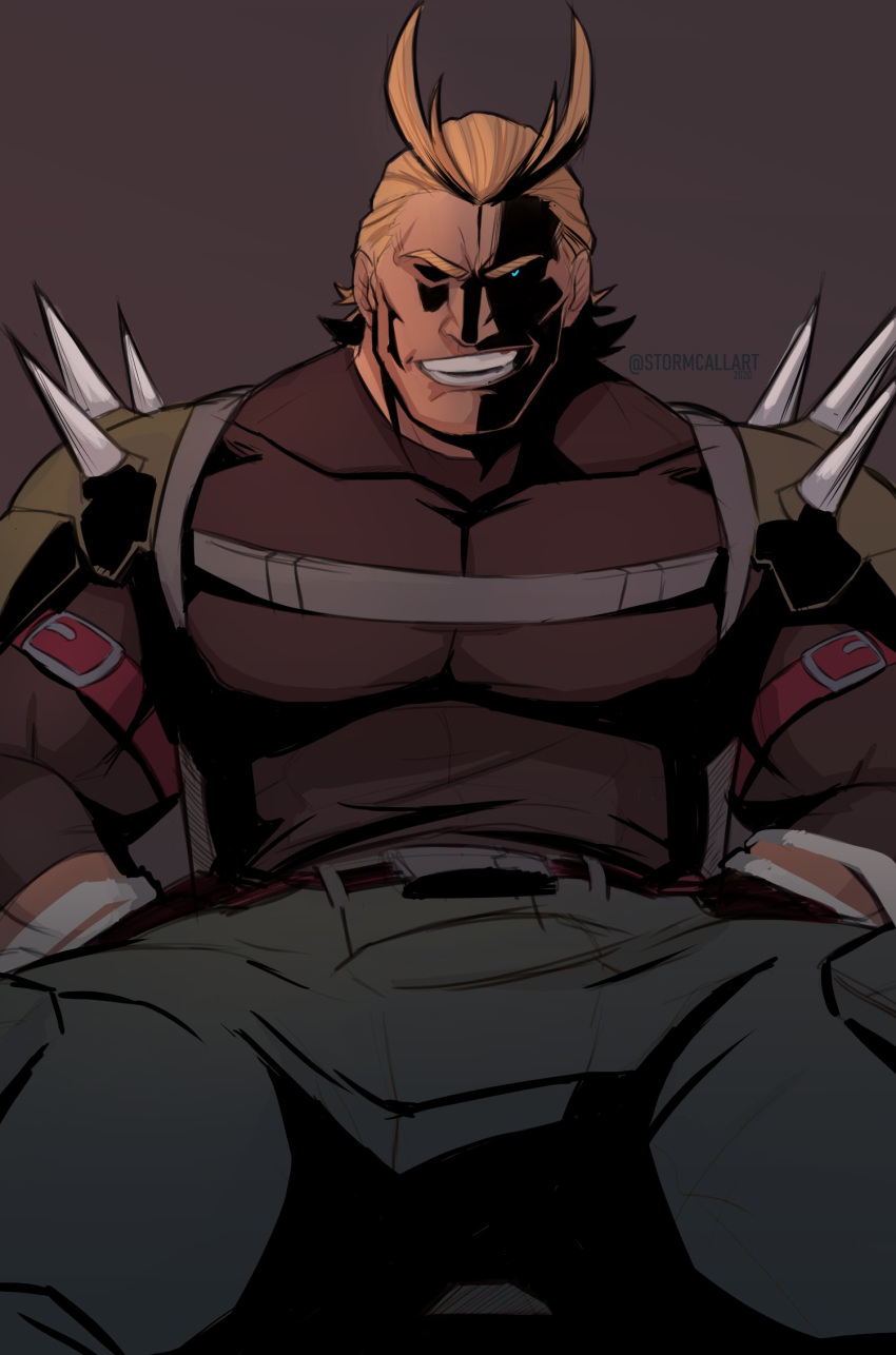 The Big ImageBoard (TBIB) - 1boy all might alternate costume antenna ...