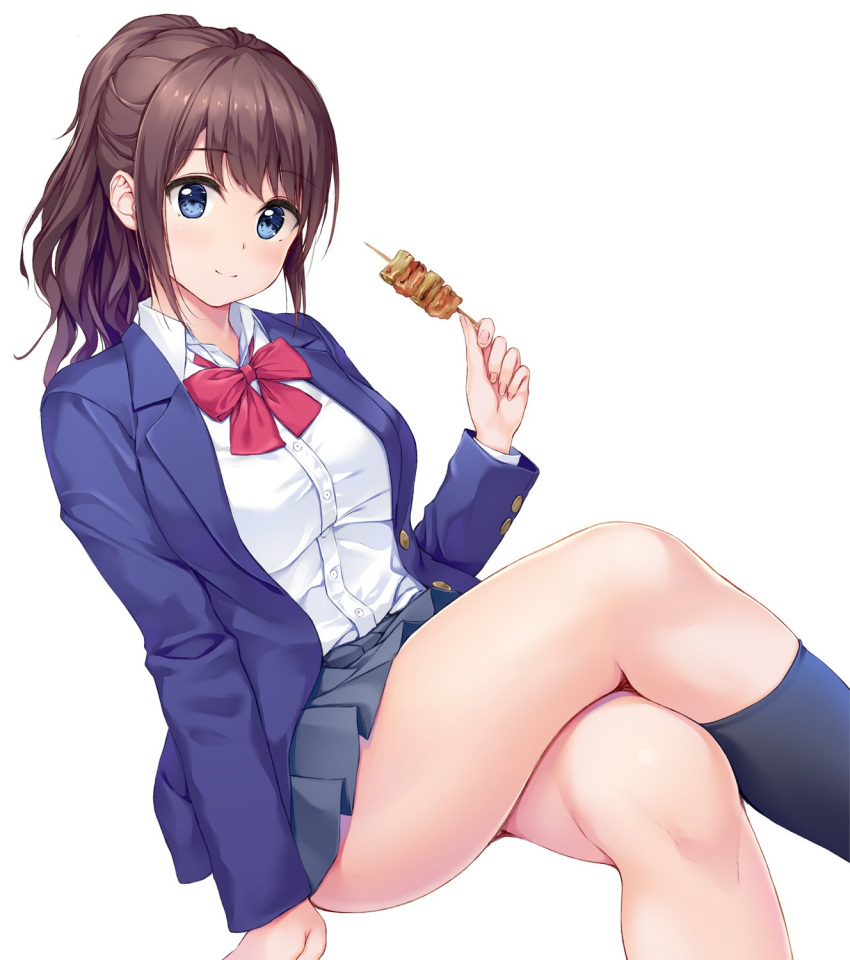 The Big ImageBoard (TBIB) - 1girl bad id bad twitter id black socks blazer blue eyes blue jacket ...