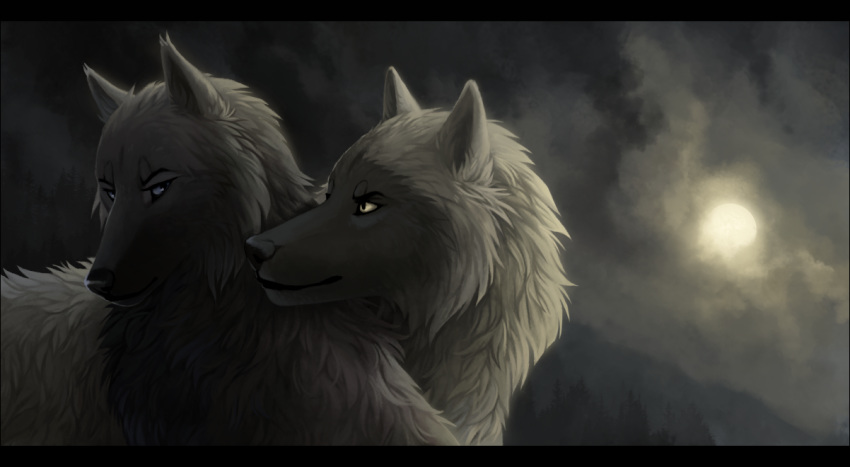 The Big ImageBoard (TBIB) - 2020 ambiguous gender black bars black border border canid canine ...