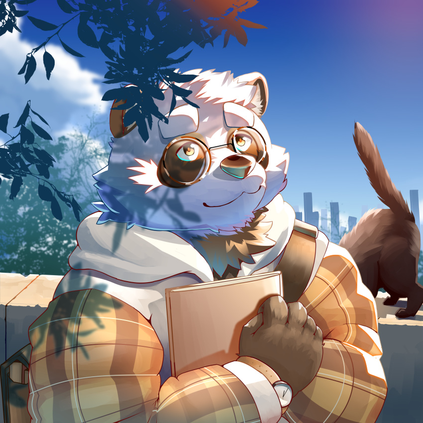 The Big ImageBoard (TBIB) - 1:1 2020 absurd res anthro black body black fur clothed clothing ...