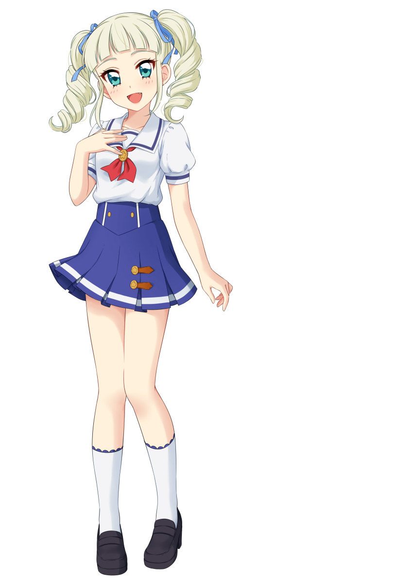 The Big ImageBoard (TBIB) - 1girl :d absurdres aikatsu! aikatsu! (series) bangs black footwear ...