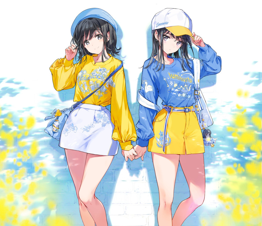 The Big Imageboard Tbib 2girls Adjusting Clothes Adjusting Headwear