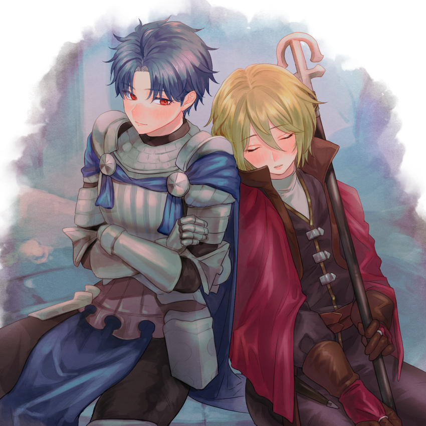 The Big ImageBoard (TBIB) - 2boys alain (unicorn overlord) armor auch ...