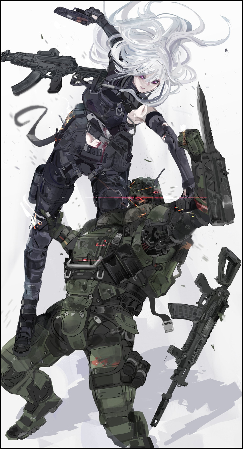The Big Imageboard Tbib 1girl Absurdres Ak 15 Ak 15 Girls