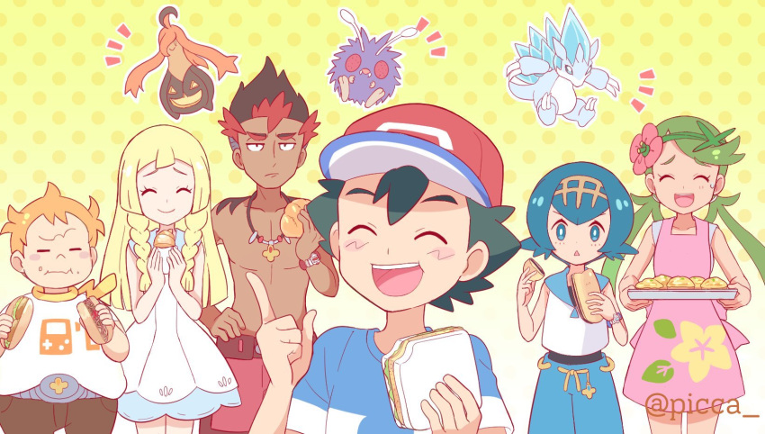 The Big ImageBoard (TBIB) - 3boys 3girls alolan form alolan sandslash ...