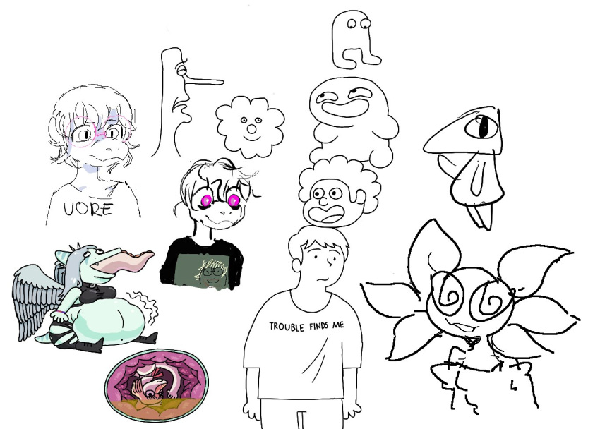The Big Imageboard Tbib Amphibian Anthro Axolotl Blonde Hair Bodily