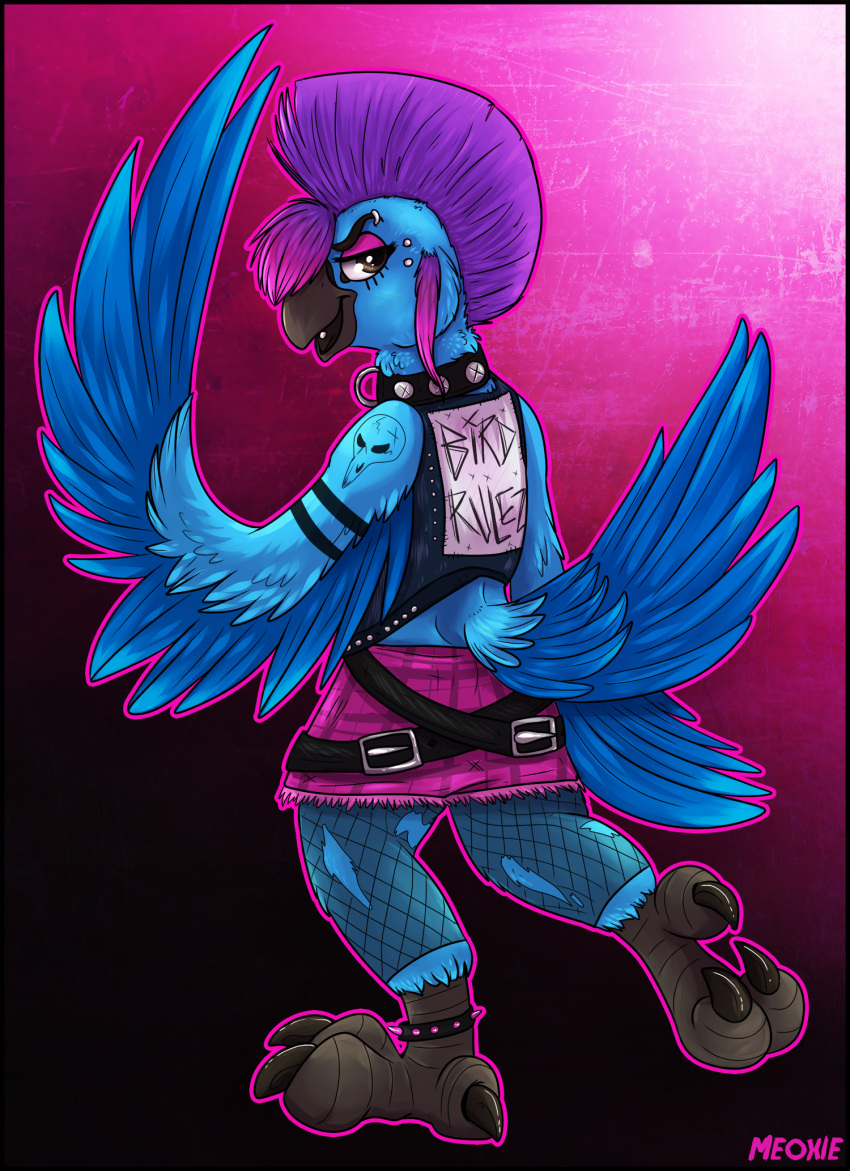 The Big ImageBoard (TBIB) - alternative fashion anklet anthro armband avian avian feet bangs ...