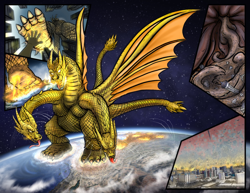 The Big ImageBoard (TBIB) - 2 tails 3 heads destruction digestion ...