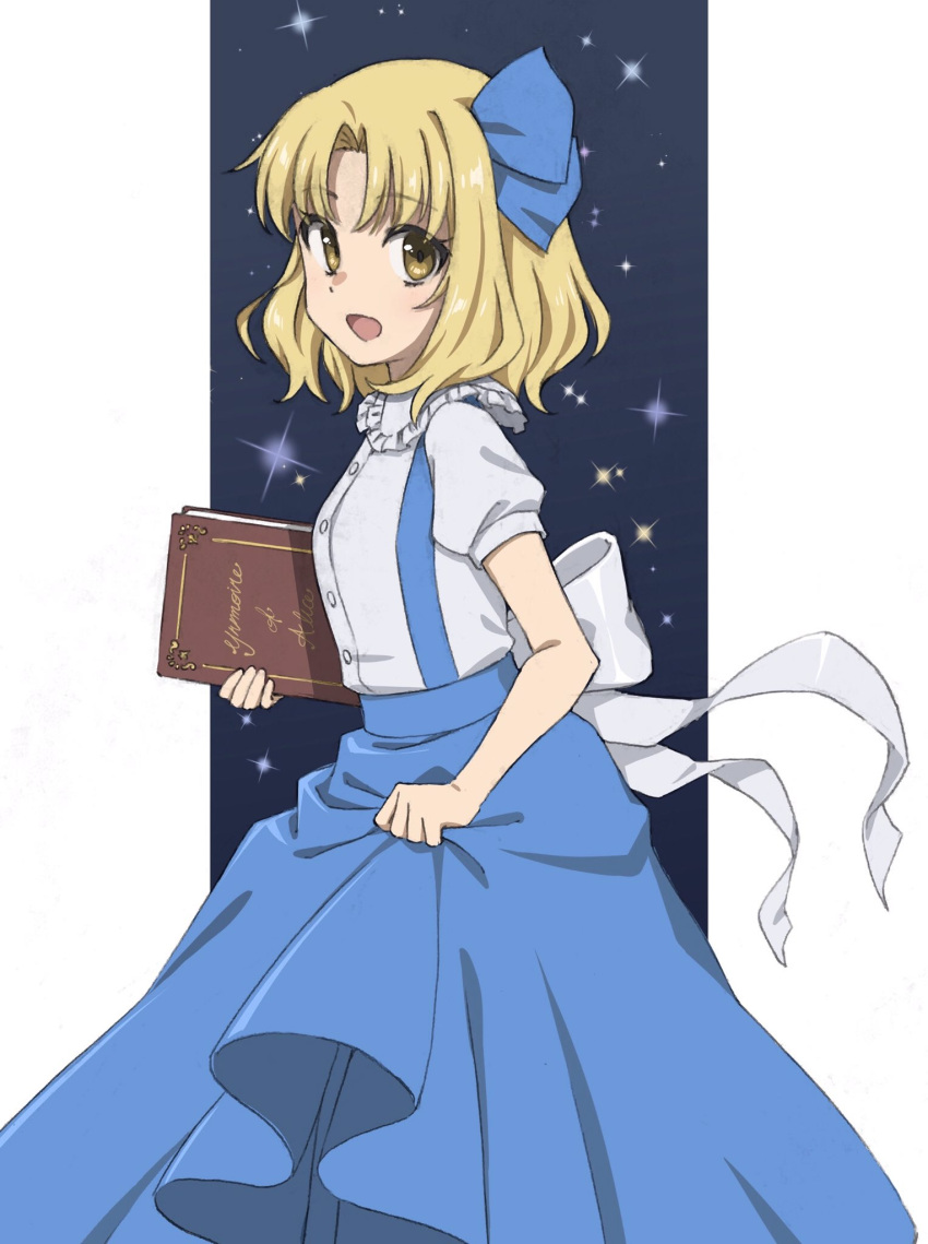 The Big ImageBoard (TBIB) - 1girl aged down alice margatroid alice margatroid (pc-98) back bow ...