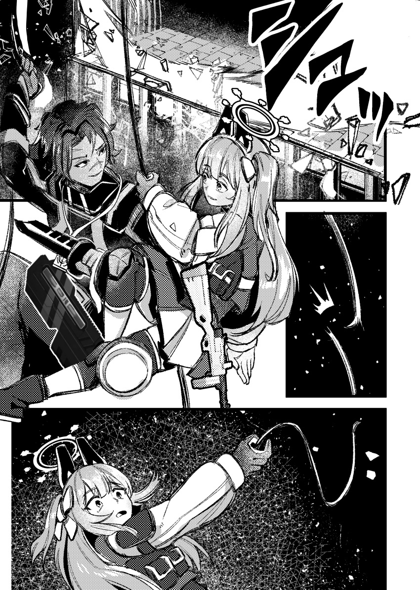 The Big ImageBoard (TBIB) - 1boy 1girl absurdres blue archive blush ...