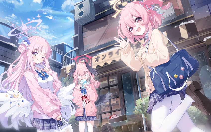 The Big ImageBoard (TBIB) - 3girls absurdres blue archive cardigan ...