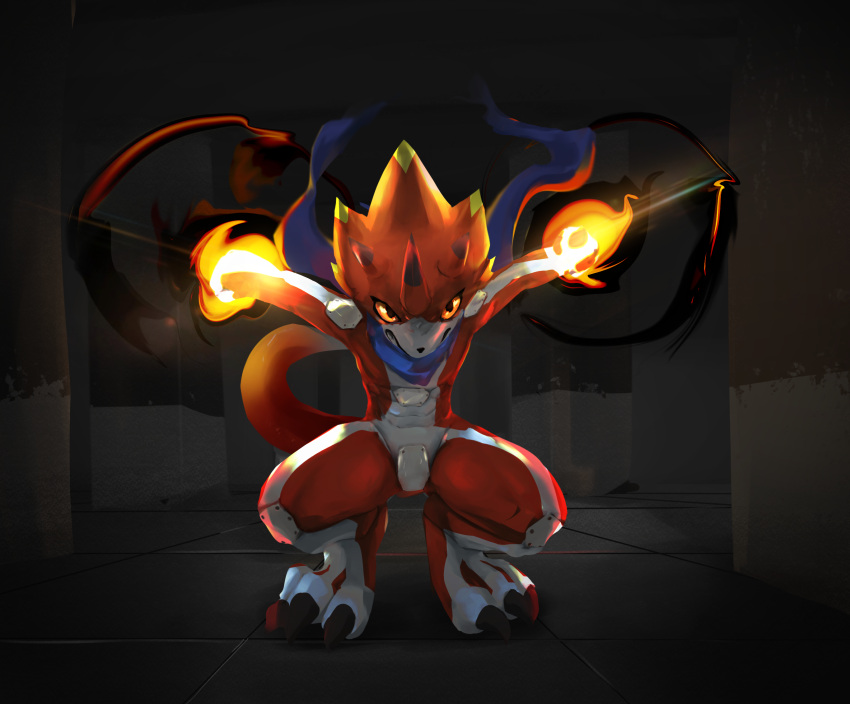 The Big ImageBoard (TBIB) - abs anthro bandai namco betelgammamon claws digimon digimon (species ...