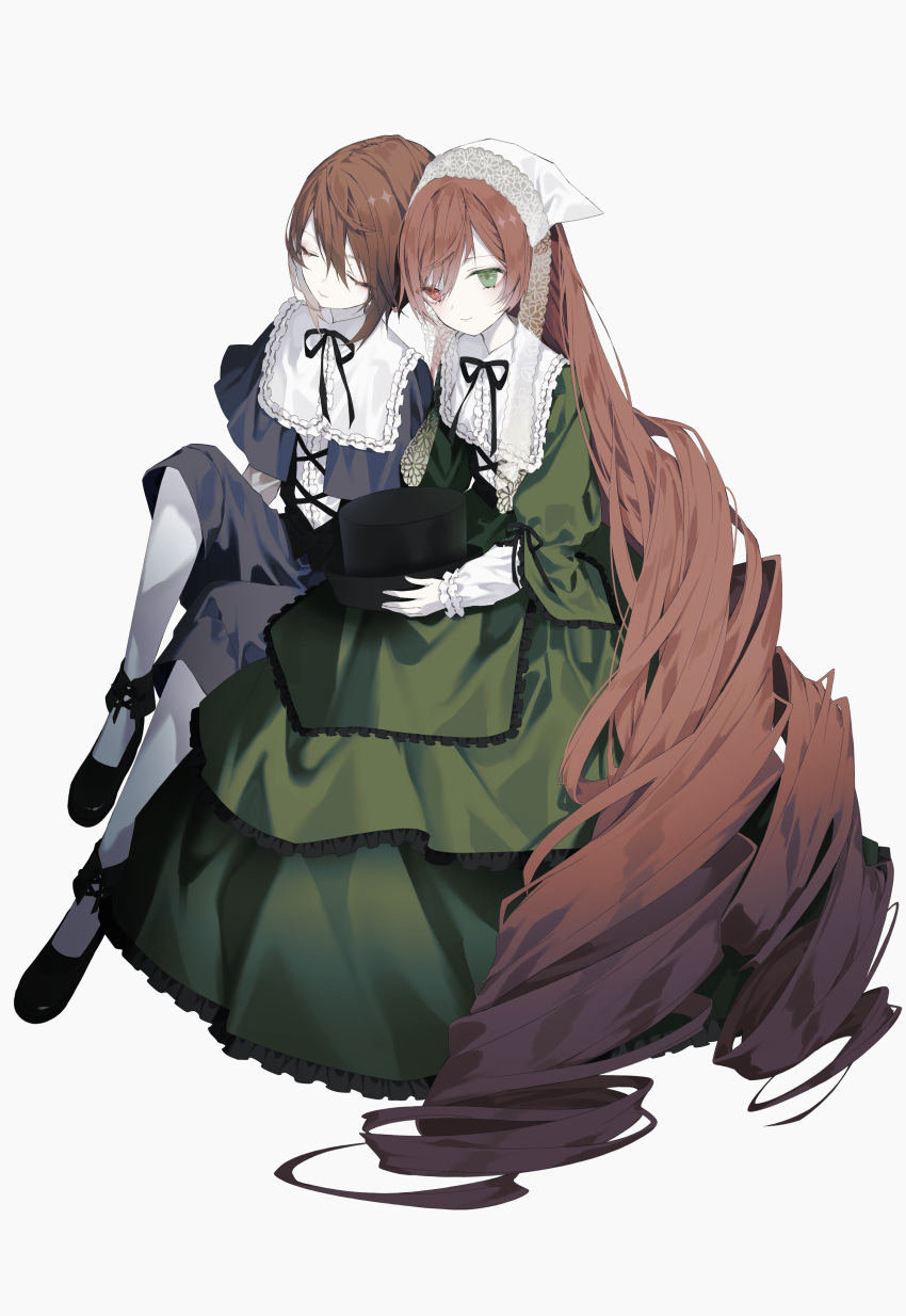 The Big ImageBoard (TBIB) - 2girls absurdres bangs black footwear black ...