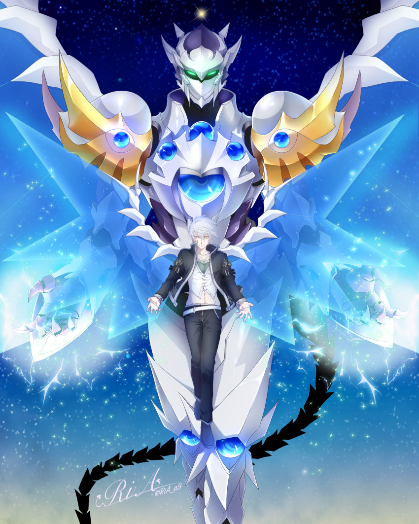 The Big ImageBoard (TBIB) - 1boy absurdres armor collared shirt divine ...