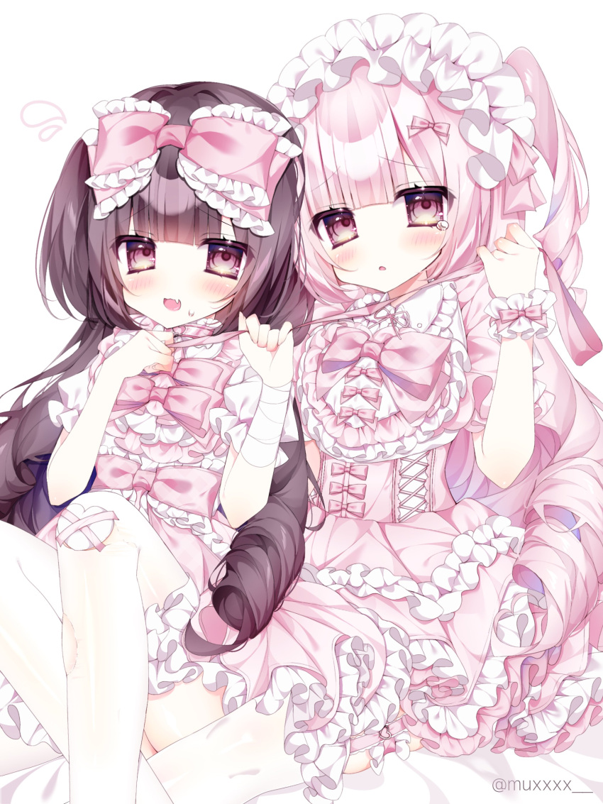 The Big ImageBoard (TBIB) - 2girls absurdres artist name bandage on ...