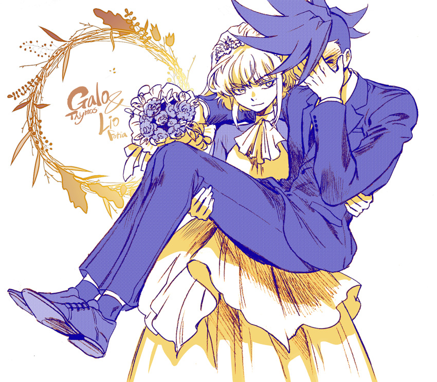 The Big ImageBoard (TBIB) - 2boys 302 androgynous ascot blush bridal ...